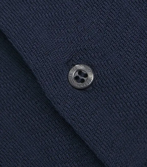Corneliani Cotton Jersey Polo Shirt