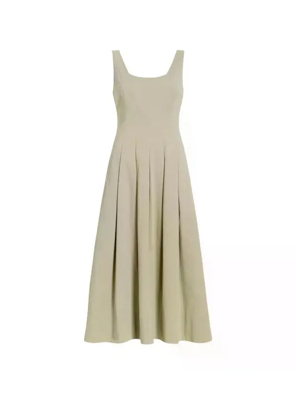 Proenza Schouler White Label Pleated Midi Dress - Green