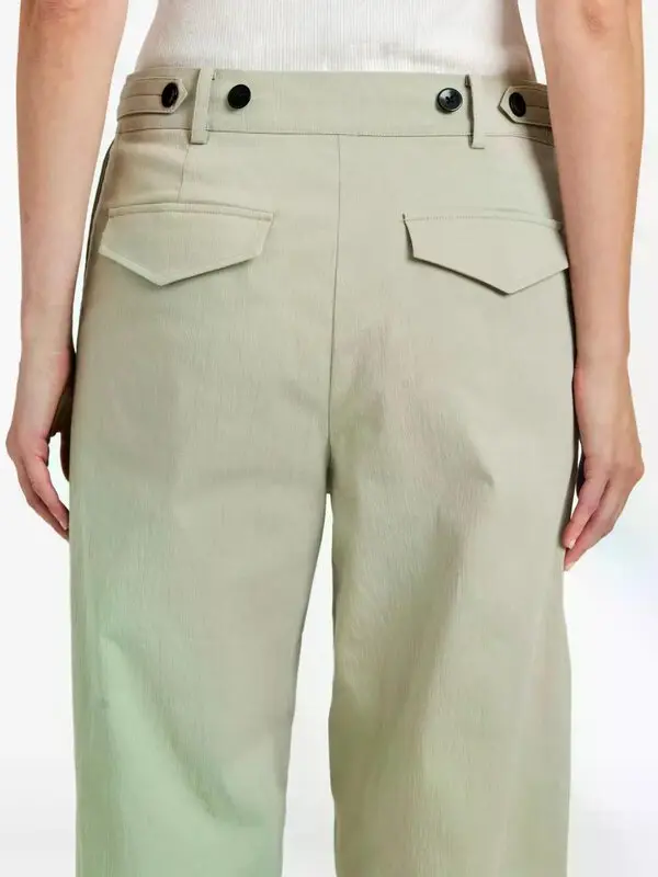 Proenza Schouler White Label Pleated Trousers - Green