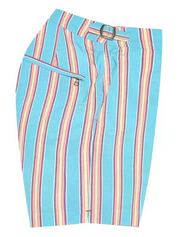 Orlebar Brown Bulldog Striped Swim Shorts - Blue