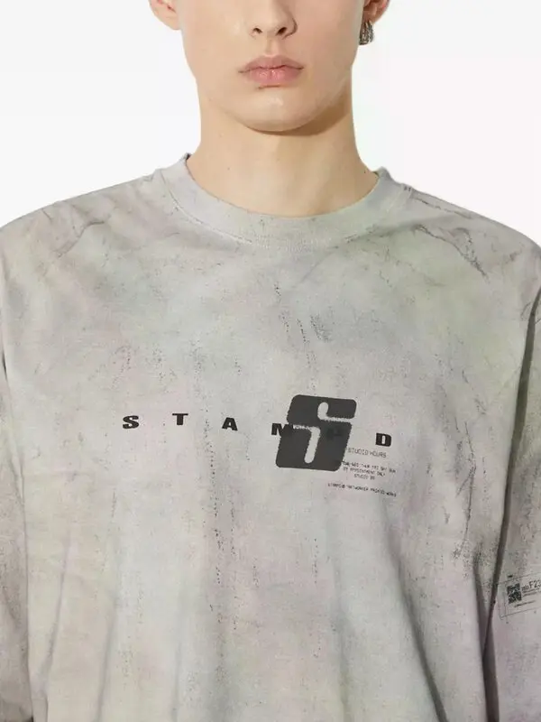STAMPD Long-sleeve Graphic-print T-shirt