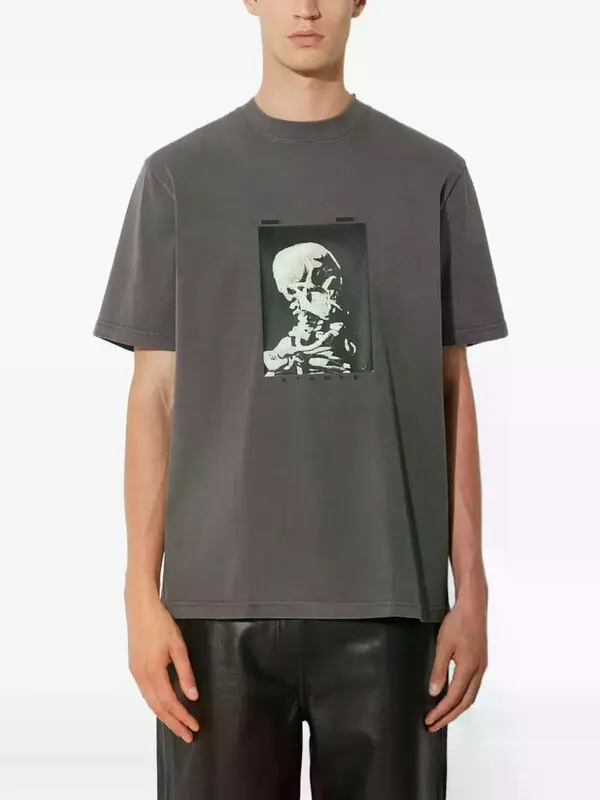 STAMPD Skull-print Cotton T-shirt
