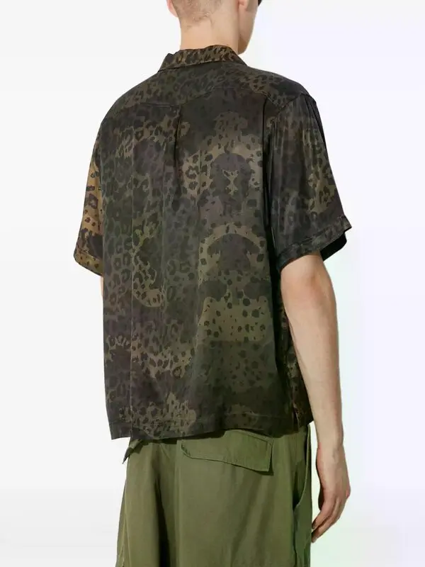 STAMPD Leopard-print Shirt