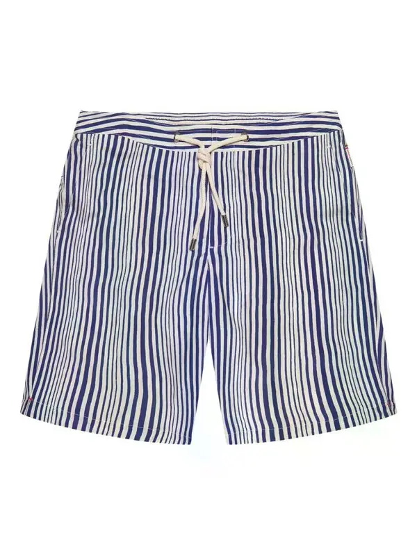 Orlebar Brown Striped Swim Shorts - Blue
