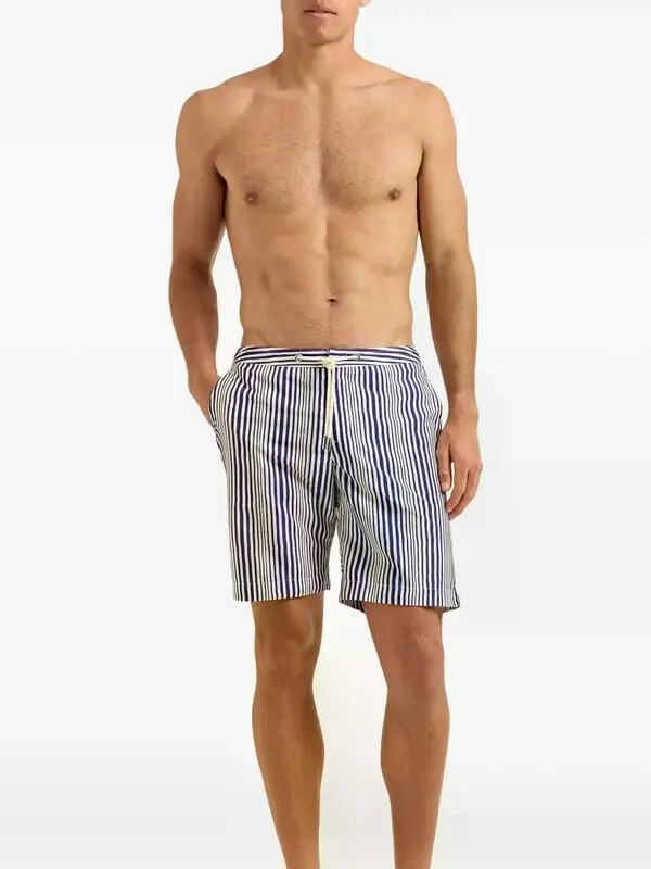 Orlebar Brown Striped Swim Shorts - Blue