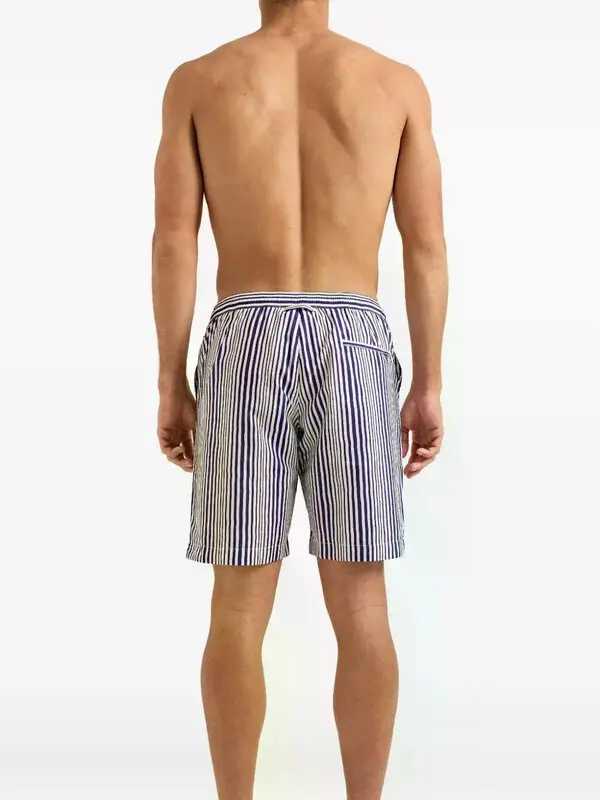 Orlebar Brown Striped Swim Shorts - Blue