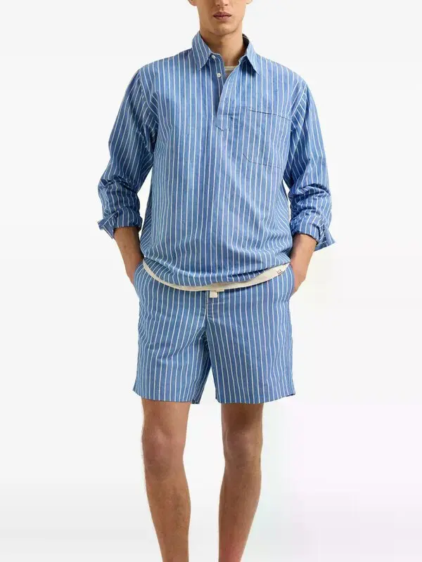 Orlebar Brown Alex Striped Shorts - Blue