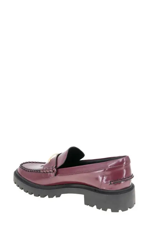 Bcbgmaxazria Laney Lug Loafer - Dark Cherry