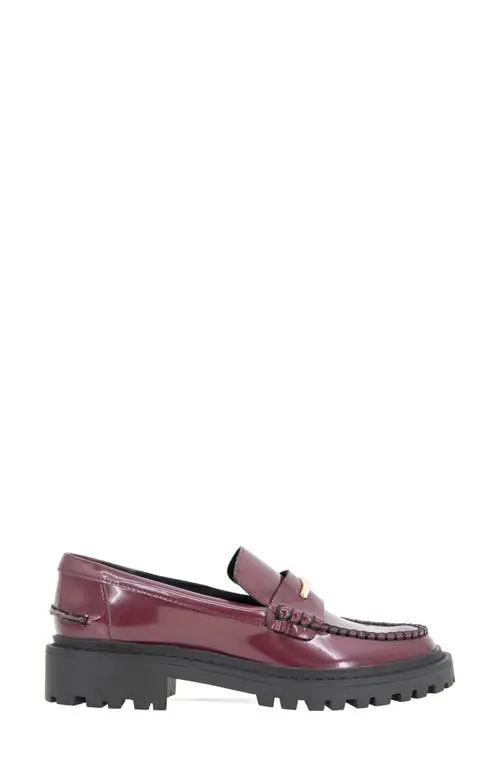 Bcbgmaxazria Laney Lug Loafer - Dark Cherry