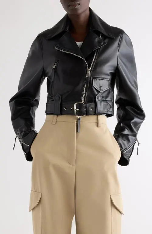 Givenchy Cocoon Crop Biker Jacket