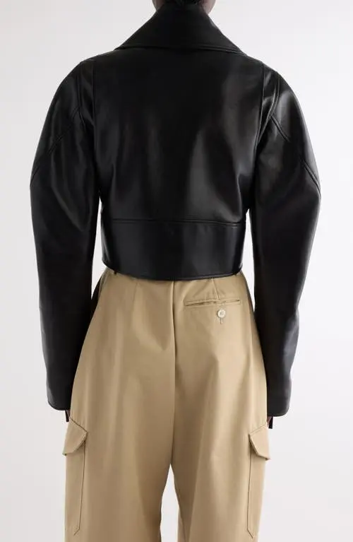 Givenchy Cocoon Crop Biker Jacket