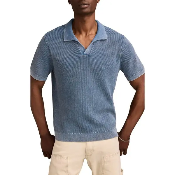Lucky Brand Washed Polo - True Navy