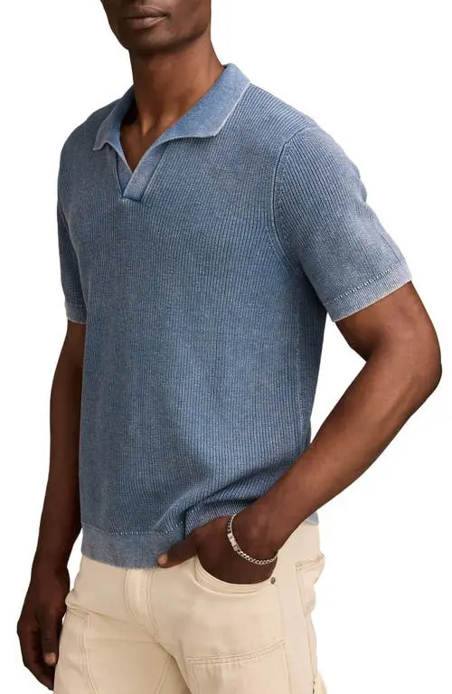 Lucky Brand Washed Polo - True Navy