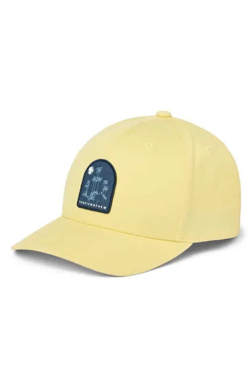 Travis Mathew Endless Horizons Baseball Cap - French Vanilla