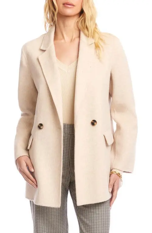 Karen Kane Brushed Wool-blend Blazer