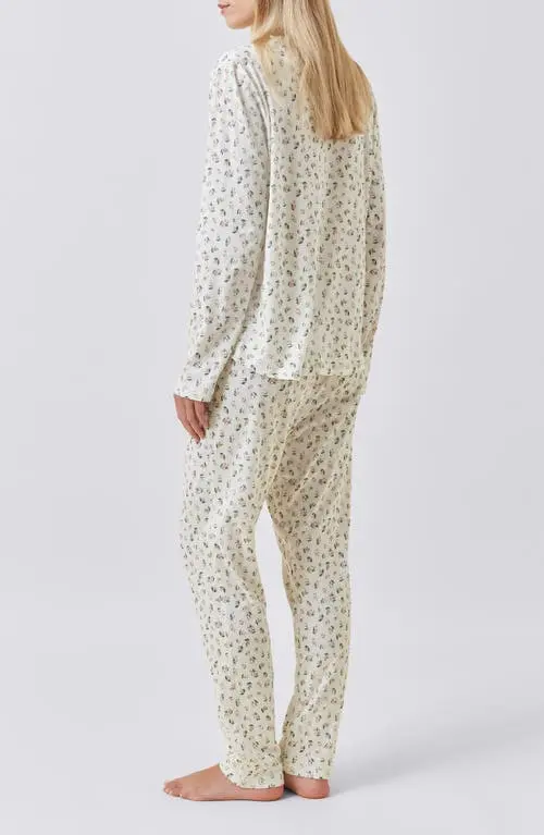 PAPINELLE Rosebud Organic Cotton Pajamas