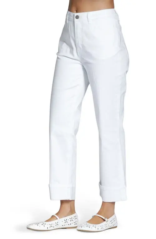 APNY Cuffed Straight Leg Jeans