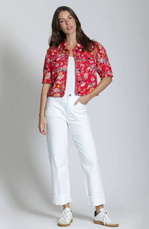 APNY Cuffed Straight Leg Jeans