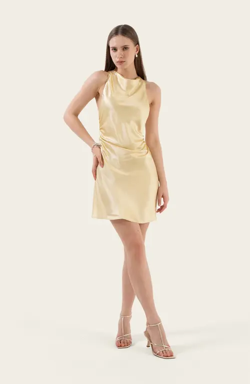 ITALIC Harper Silk Mini Dress