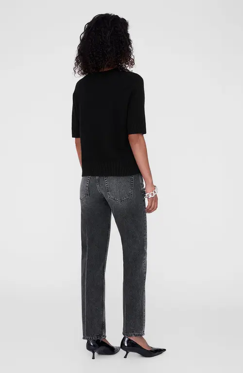 ANINE BING Jackson Cashmere Sweater - Black