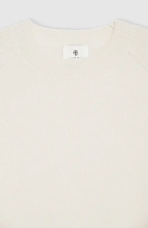 ANINE BING Jackson Cashmere Sweater - Ivory