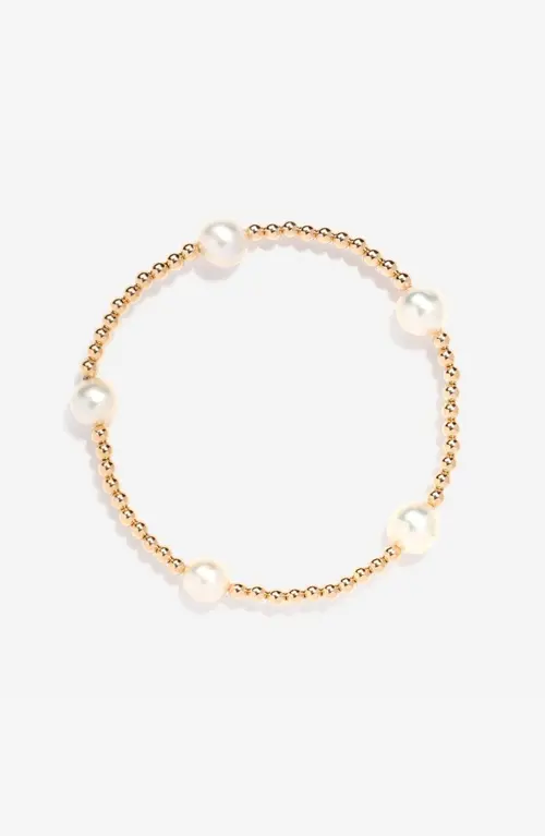 LITTLE SKY STONE Multi-pearl Beaded Bracelet - 7 Inch