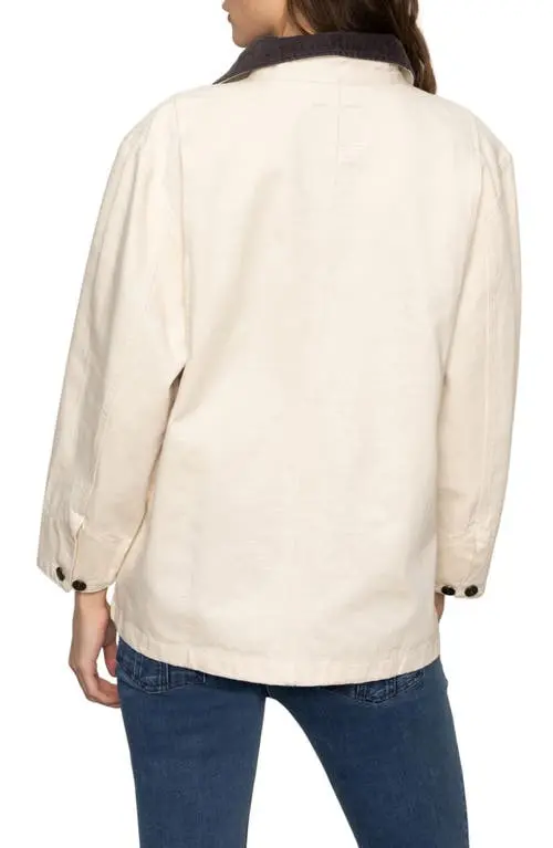 Sanctuary Corduroy Collar Cotton Barn Jacket