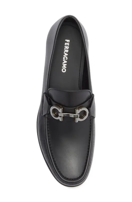 FERRAGAMO Avril Double Gancio Bit Loafer