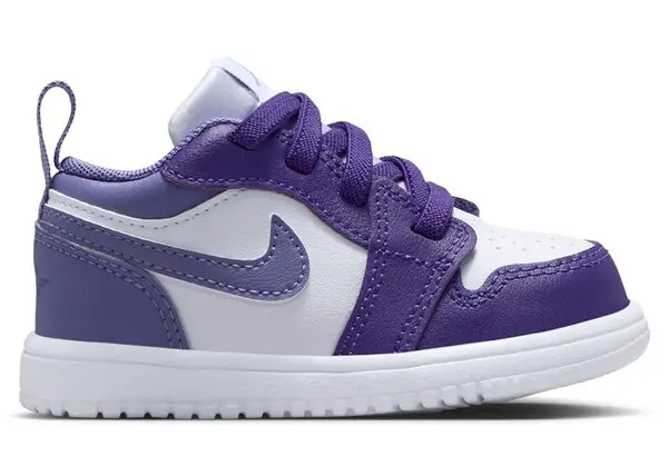 JORDAN 1 Low Alt Sneakers - Court Purple/white/dusty Amethyst