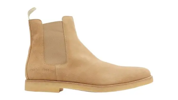 COMMON PROJECTS Chelsea Boot Suede - Tan