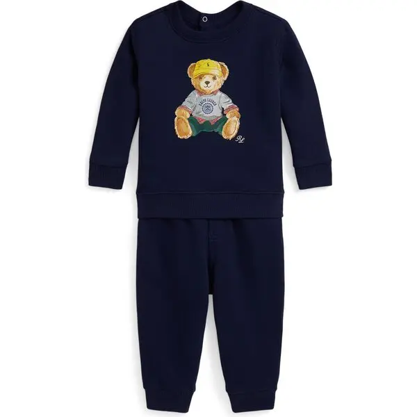 Ralph Lauren Magic Fleece Sweatshirt & Joggers Set