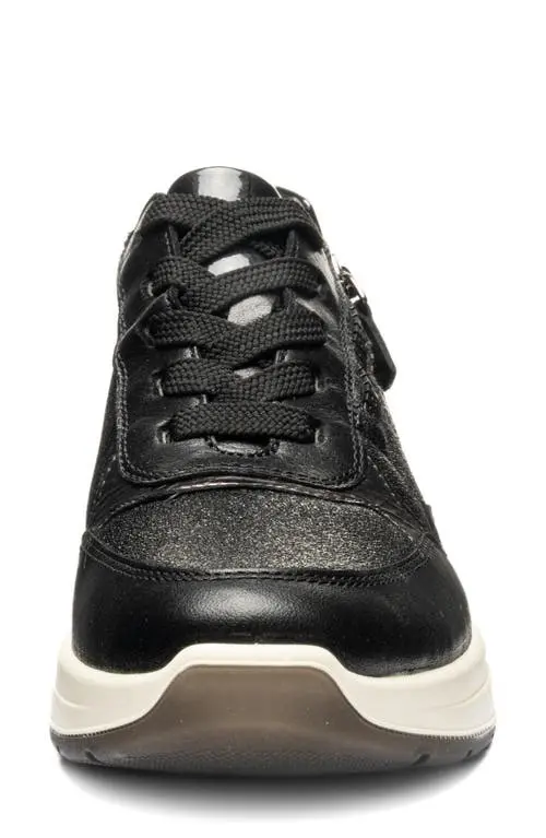 ARA Gardenia Sneaker - Black/steel