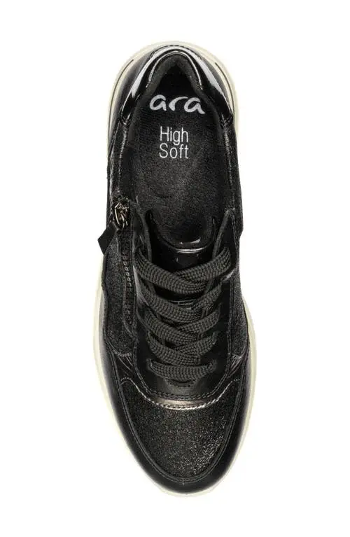 ARA Gardenia Sneaker - Black/steel