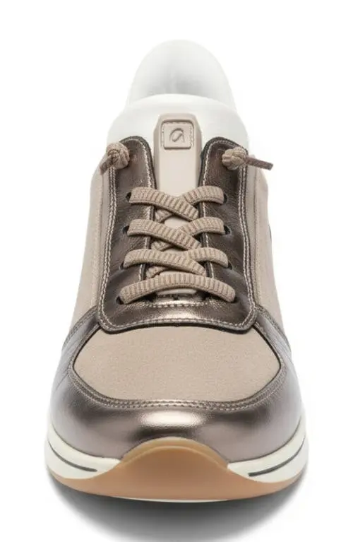 ARA Ovation Lace-up Sneaker - Cashmere W/cream