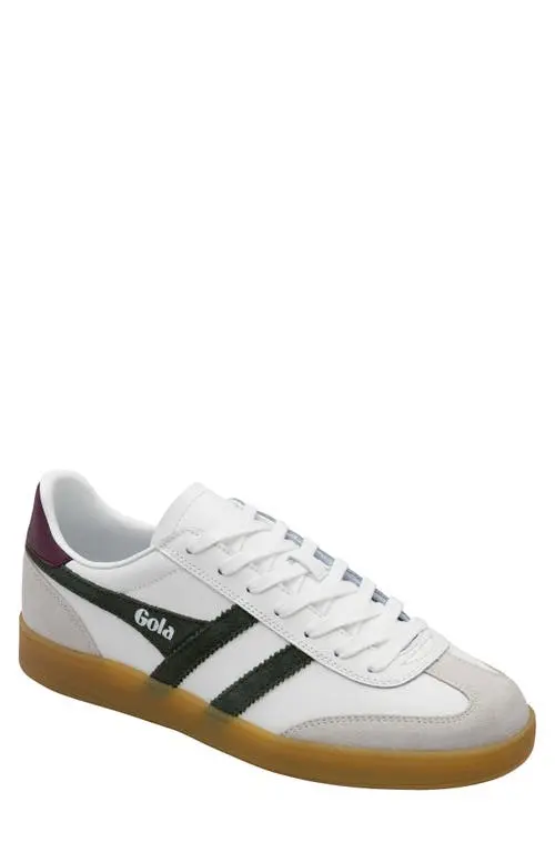 Gola Viper Sneaker - White/khaki/burgundy