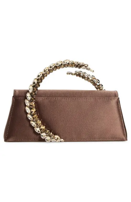 L’ALINGI Karma Crystal Handle Clutch