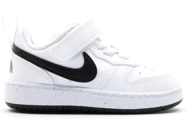Nike Court Borough Low Recraft Swooshin Sneakers - White/black