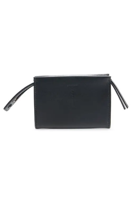 Givenchy Day Leather Zip Card Case - Black
