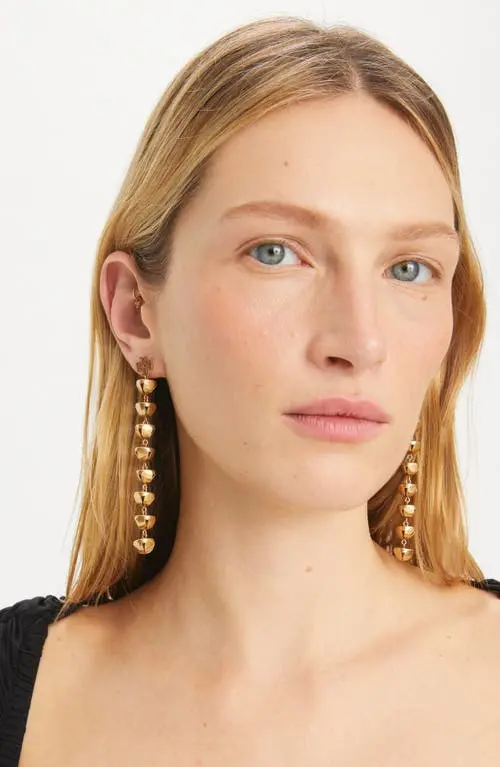 Tory Burch Bell Linear Drop Earrings
