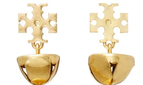 Tory Burch Bell Linear Drop Earrings