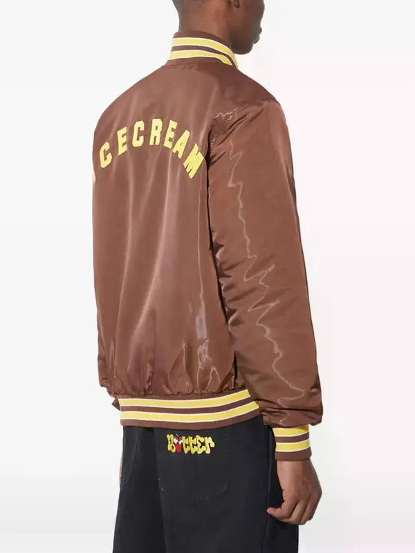 ICECREAM Satin Bomber Jacket