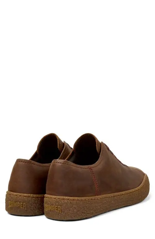 Camper Peu Terreno Leather Sneaker - Medium Brown