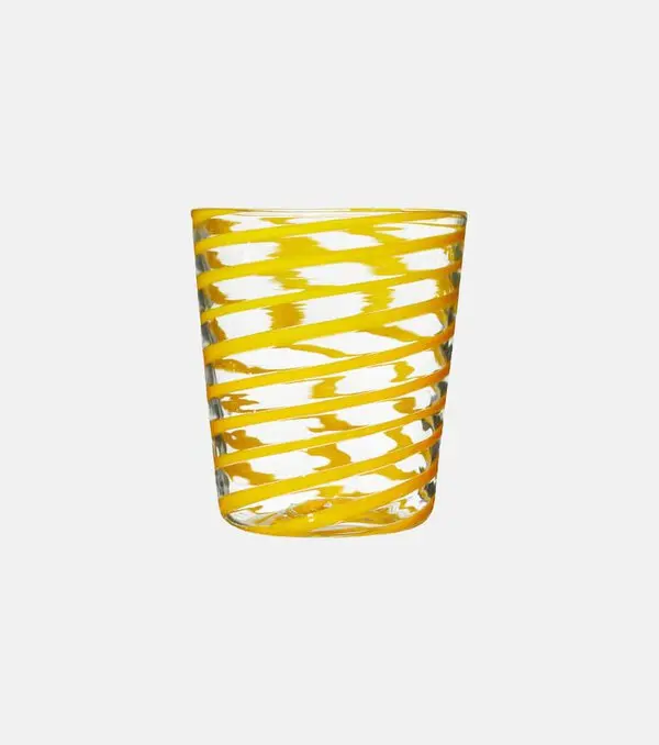 CABANA Giravolta Set Of 2 Glasses - Yellow