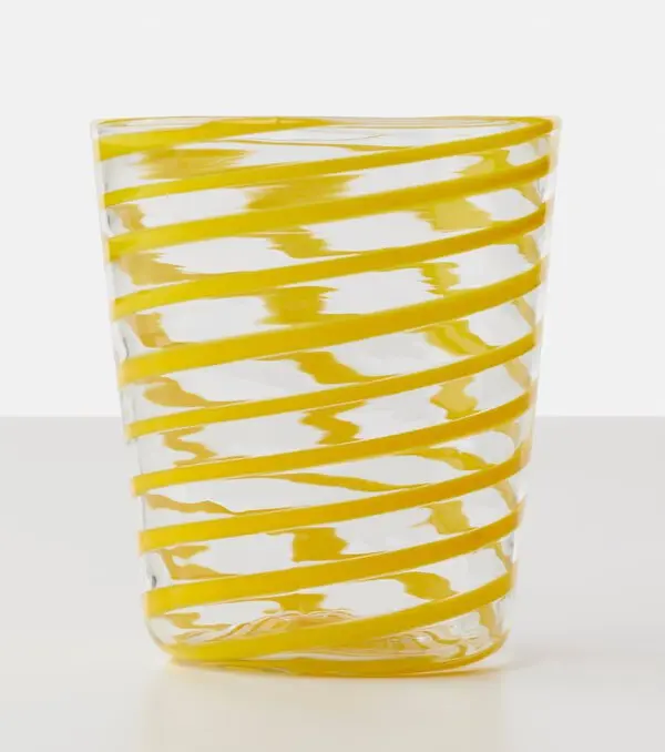 CABANA Giravolta Set Of 2 Glasses - Yellow