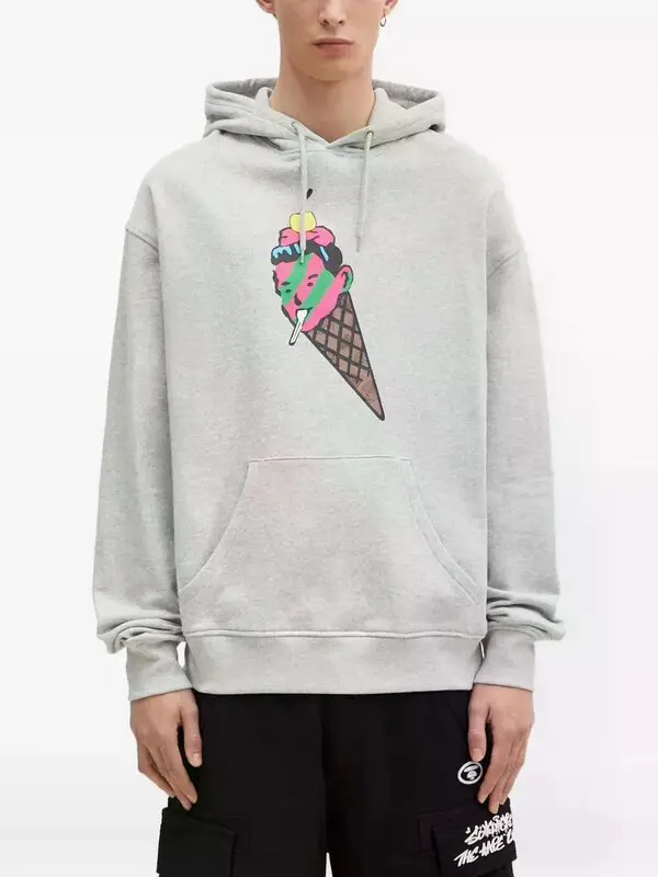 ICECREAM Cone-print Hoodie