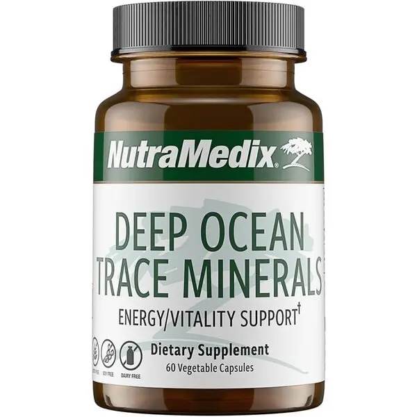NUTRAMEDIX Deep Ocean Trace Minerals 60 Capsules - One-color