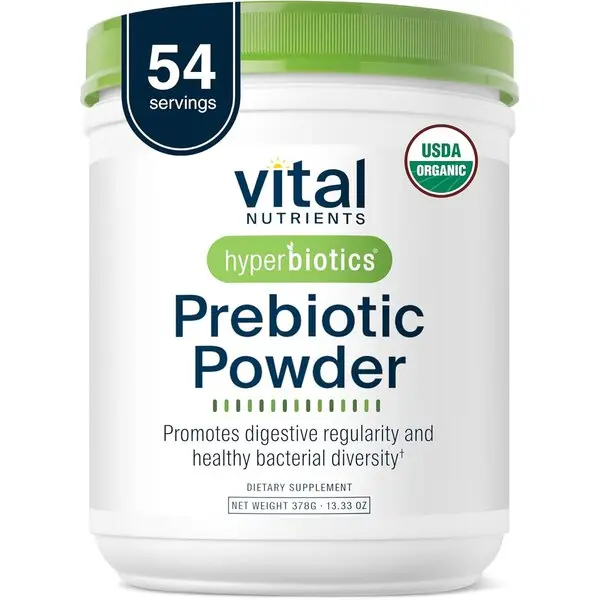 VITAL NUTRIENTS Hyperbiotics Prebiotic Powder 375 Grams - One-color