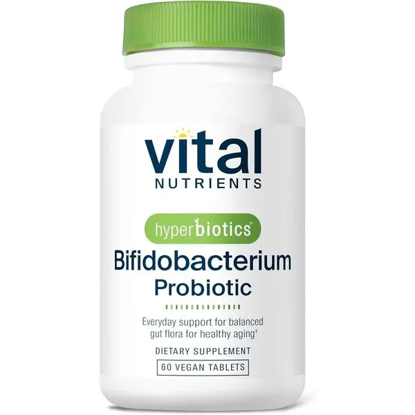 VITAL NUTRIENTS Hyperbiotics Pro-bifido 50+ Probiotic 60 Tablets - One-color