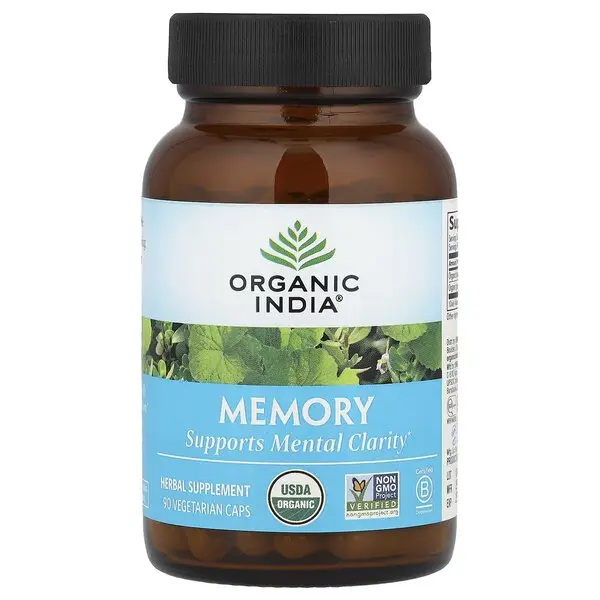 ORGANIC INDIA Memory 90 Capsules - One-color
