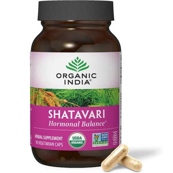 ORGANIC INDIA Shatavari 90 Capsules - One-color